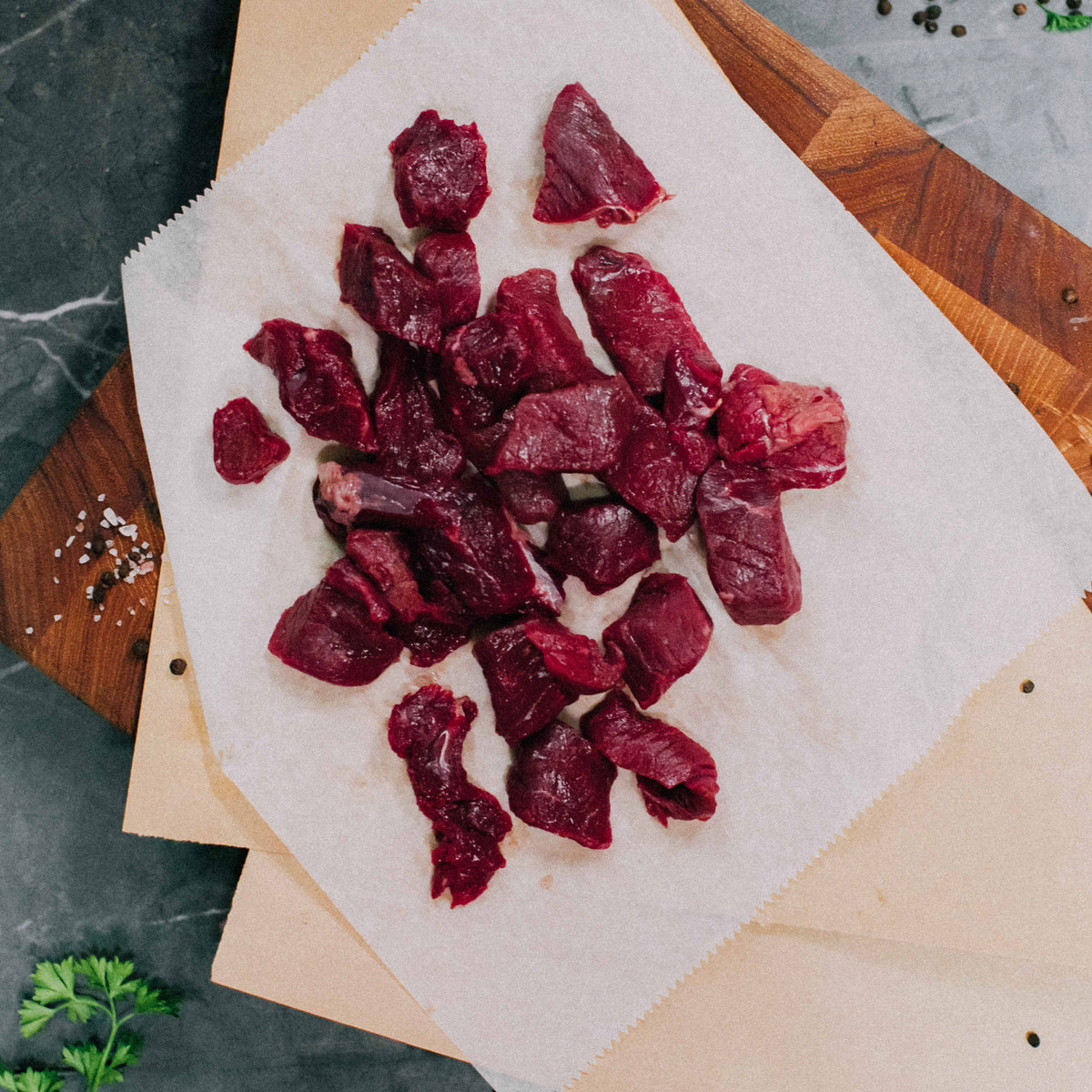 Hand Cut Grass Fed Fajita Meat - 1 lb – Home Place Pastures